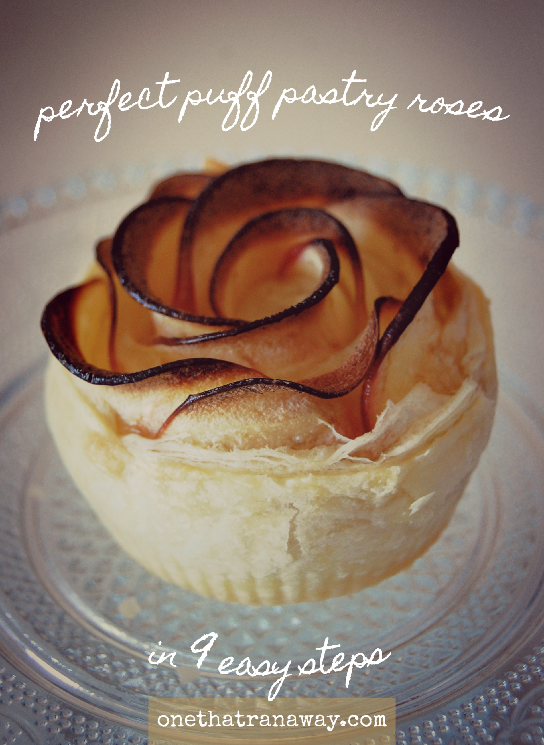 the perfect puff pastry apple roses - one that ran away
