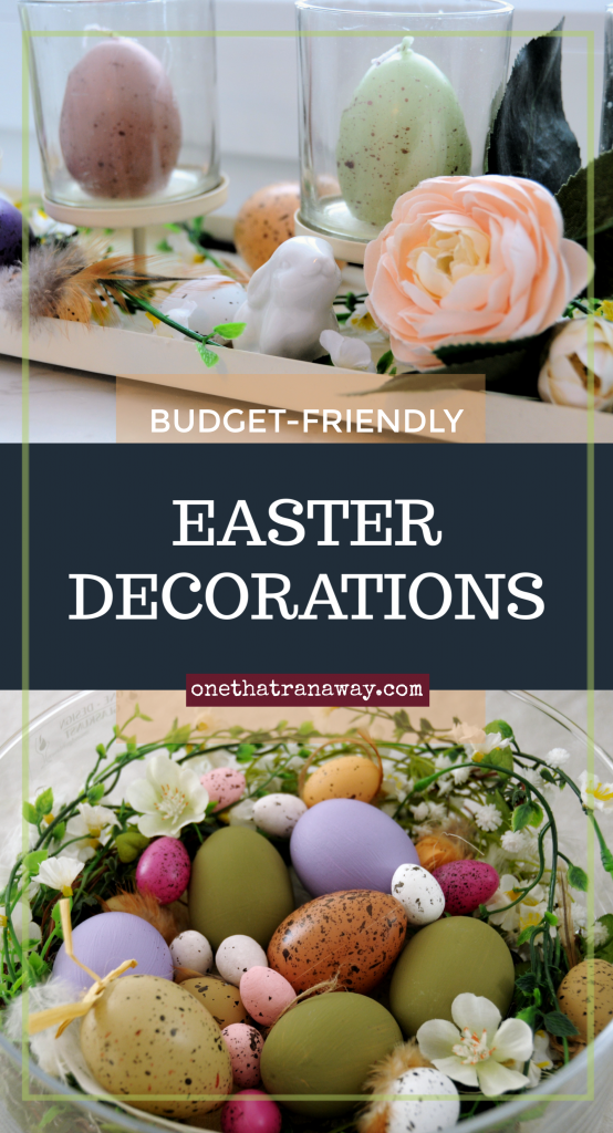 5 ways to create Easter decorations on a budget - one that ran away