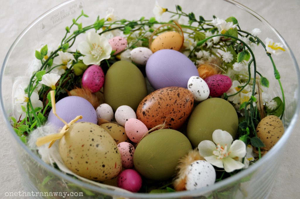 5 ways to create Easter decorations on a budget - one that ran away