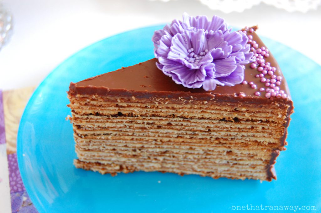 Authentic German Baumkuchen - one that ran away