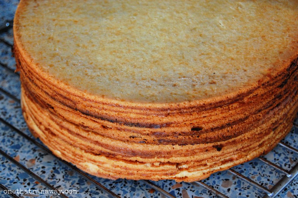 Authentic German Baumkuchen - one that ran away