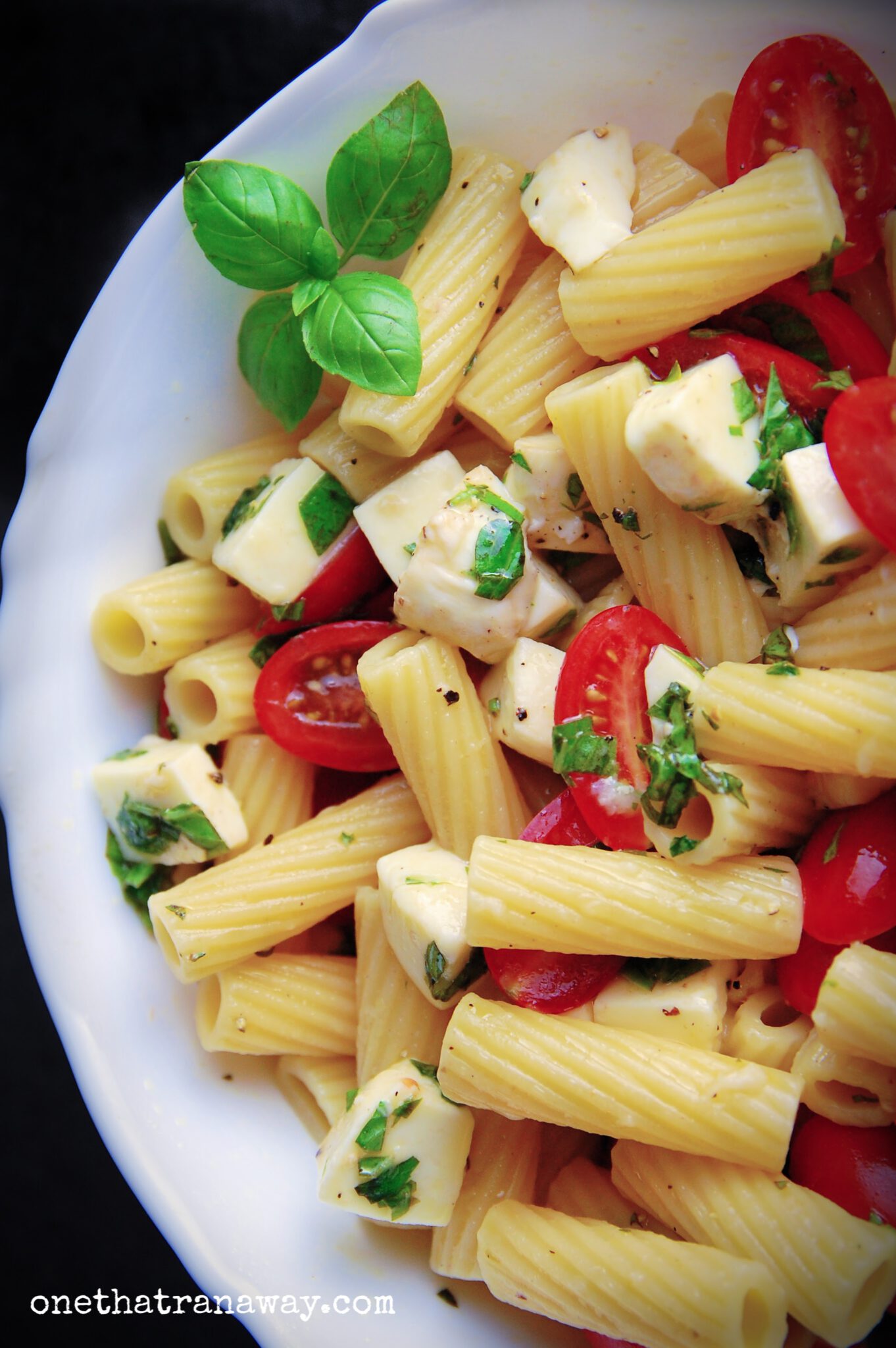 pasta caprese - one that ran away