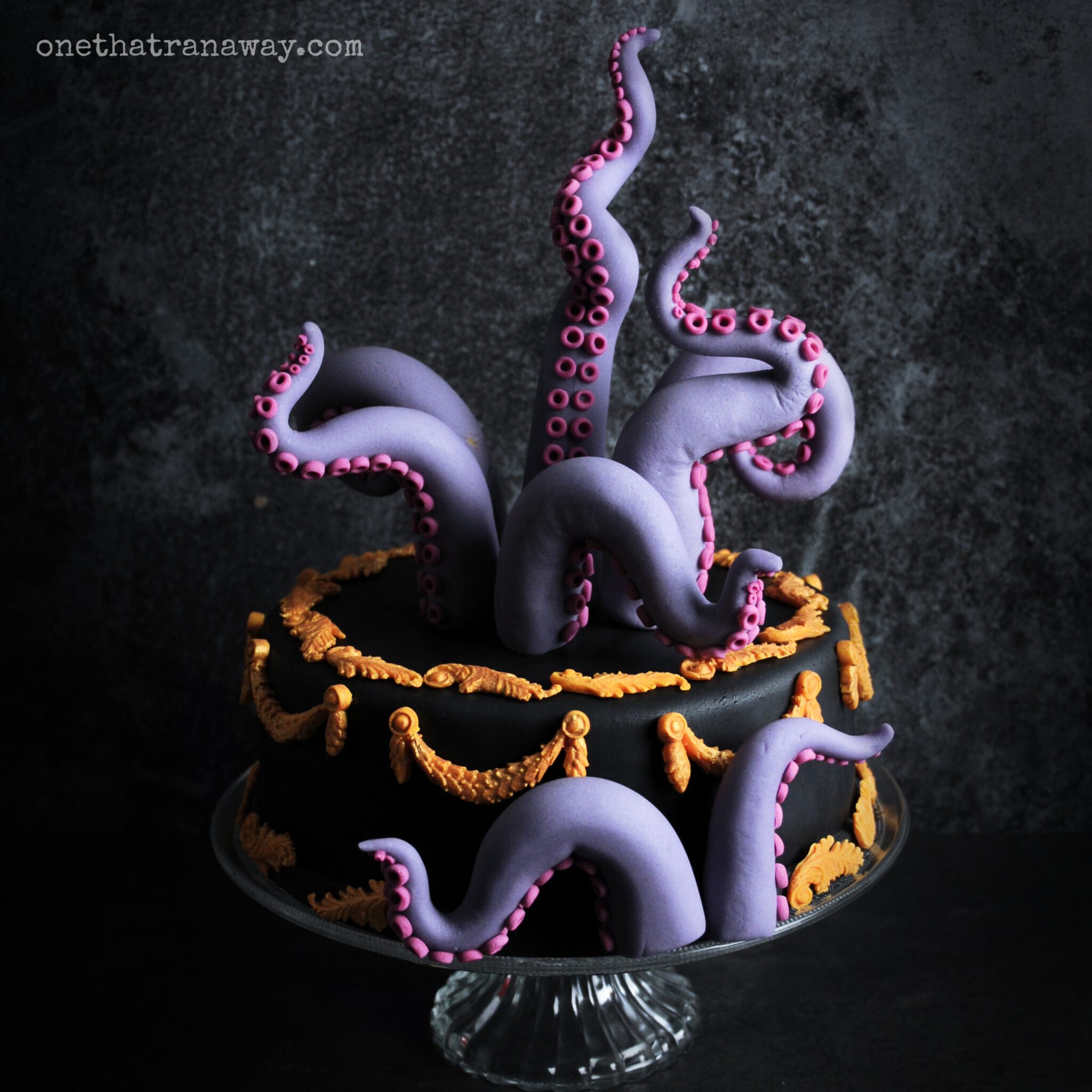 Tentacle Cake - one that ran away