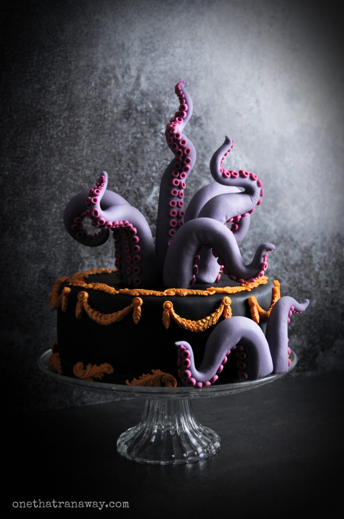 Tentacle Cake - one that ran away