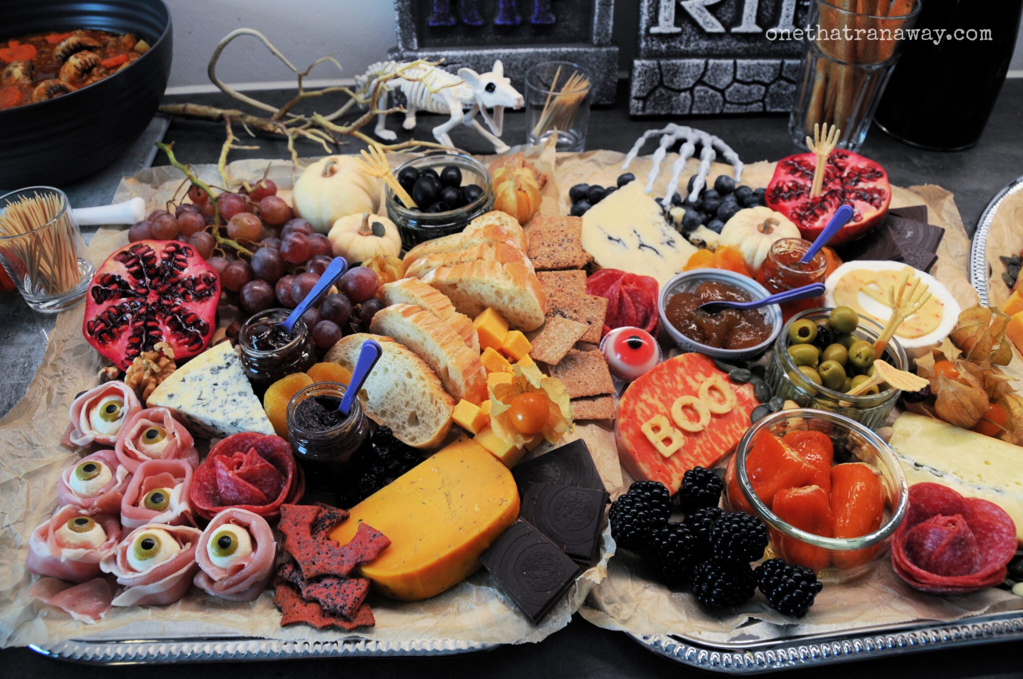 Char-BOO-terie Board - one that ran away